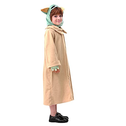 children's star wars costume,Yoda Jedi master alien cosplay costumes. – quenny.us